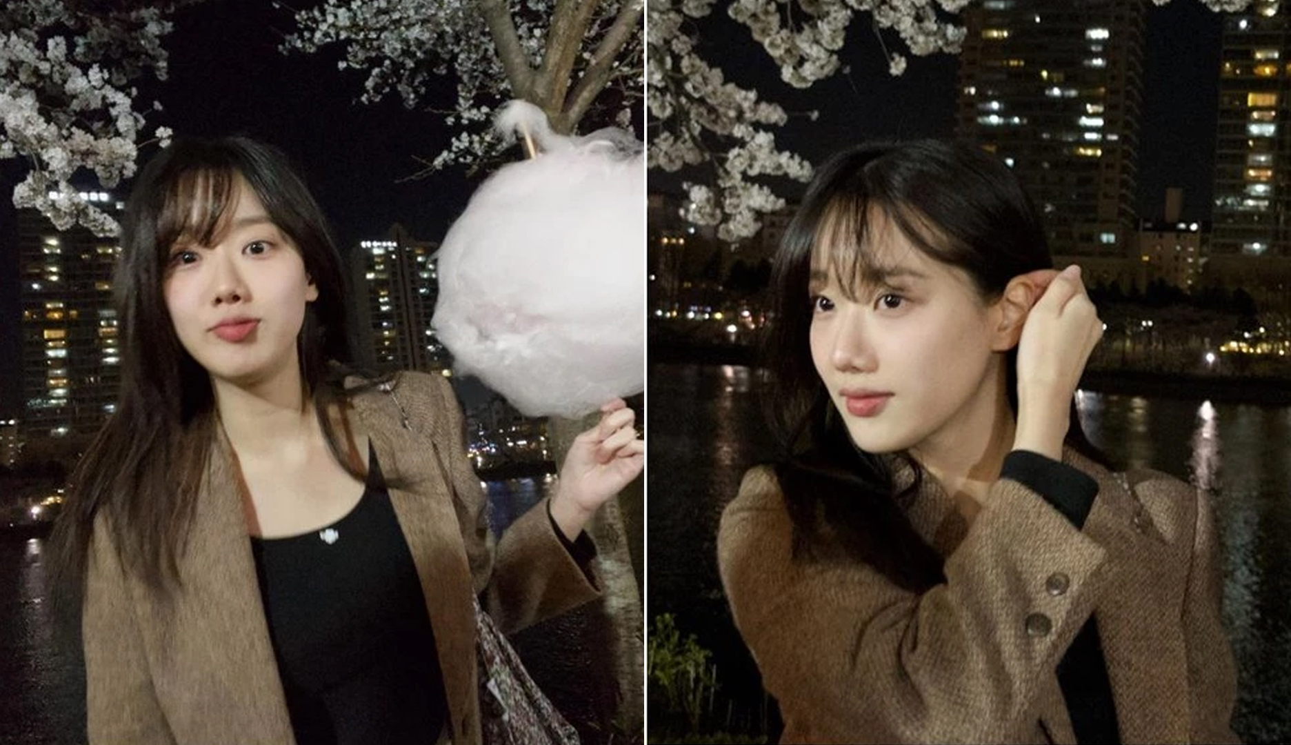 Former April member Naeun updates her fans with photos of her Spring ...