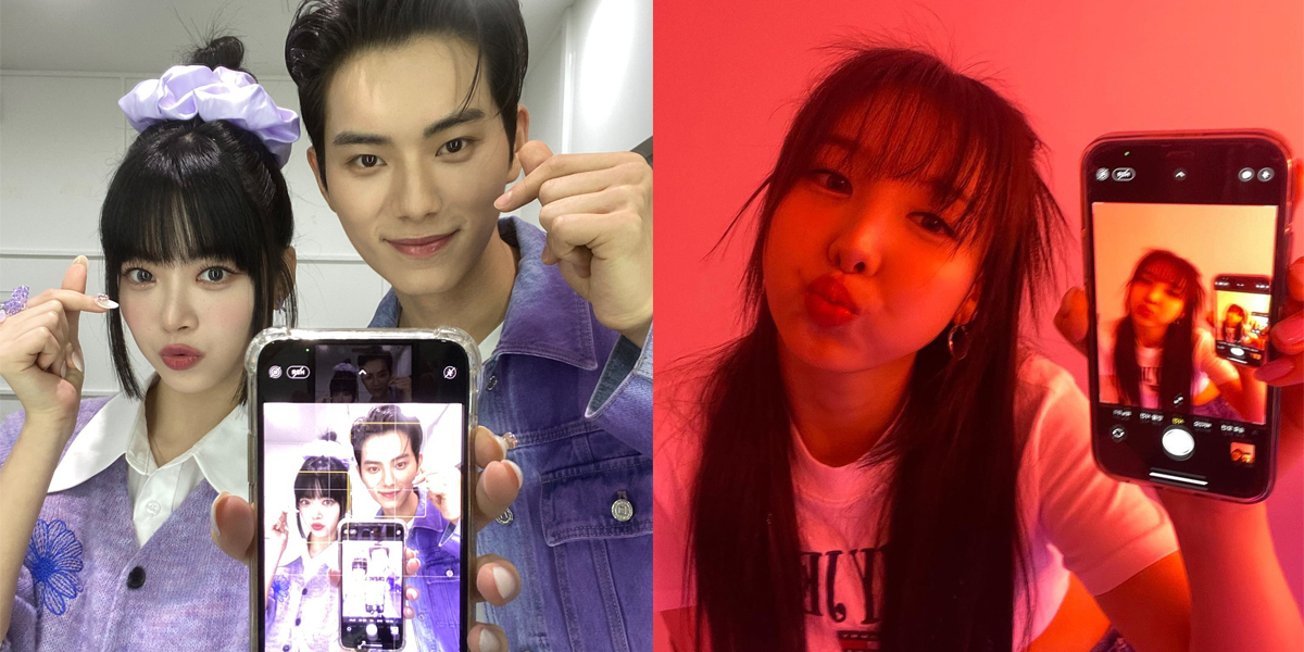 This is the new selca trend among K-Pop idols these days | allkpop