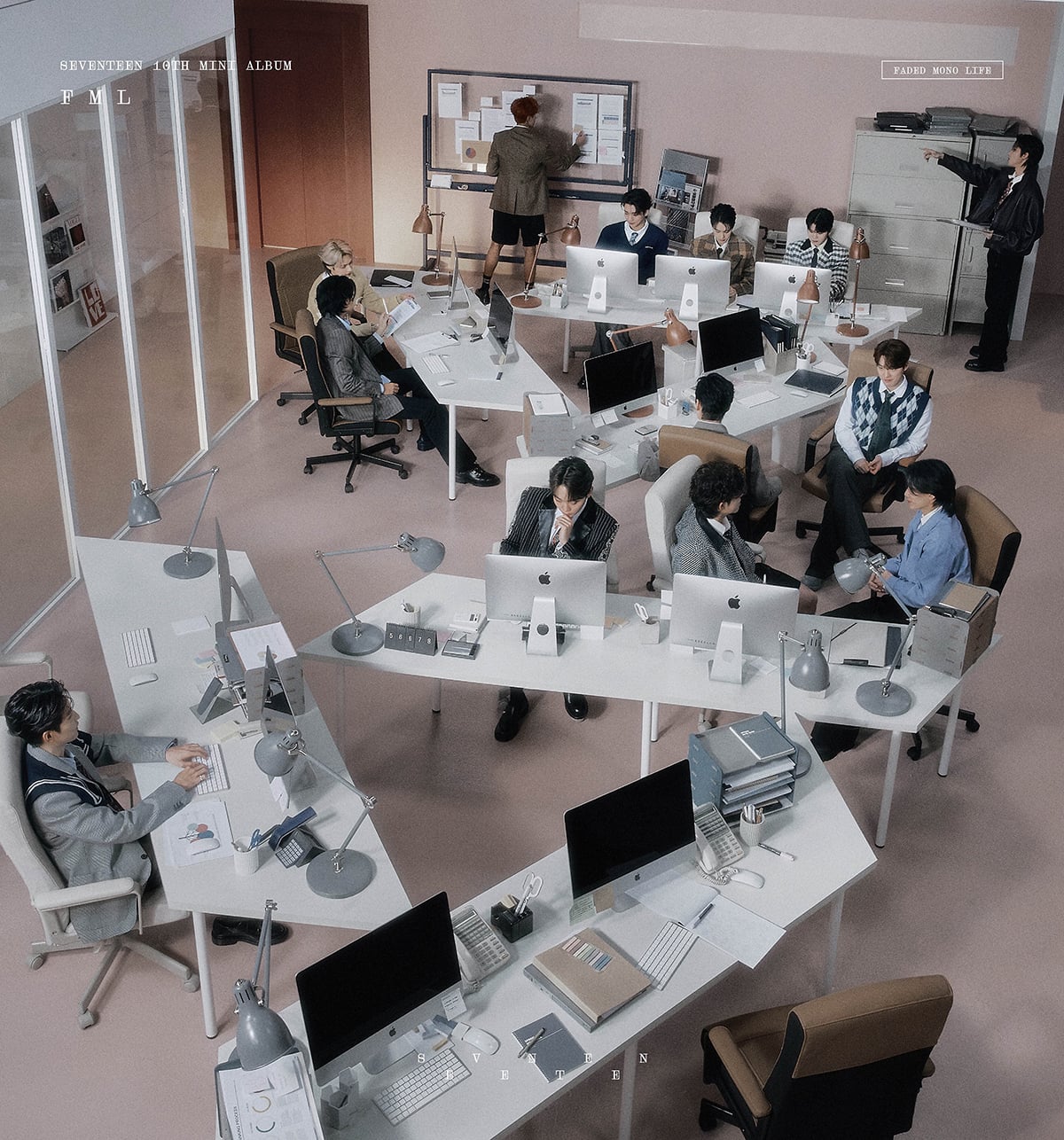 Pre-orders for Seventeen's 10th mini album 'FML' have surpassed a ...