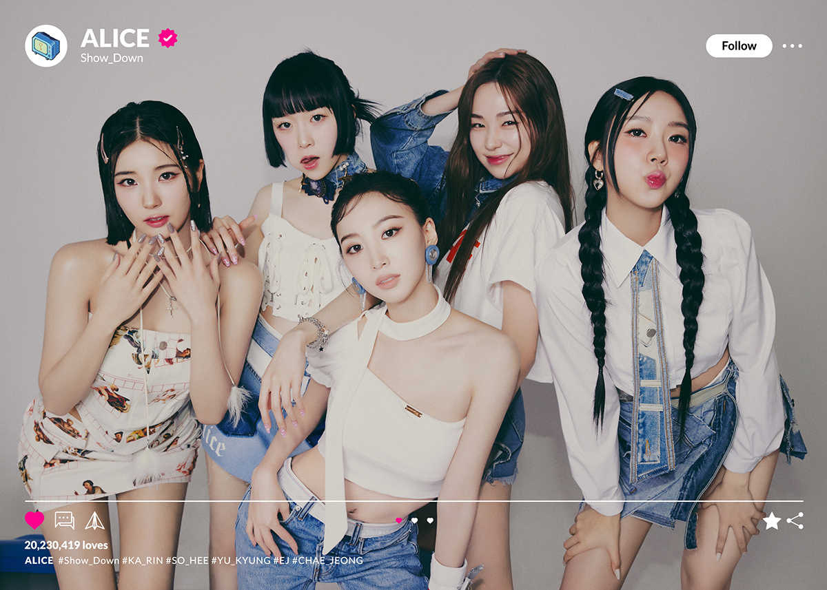 ALICE channel their queen auras in 'Show Down' group teaser images | allkpop