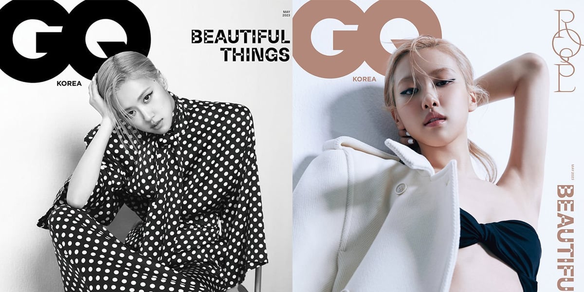 BLACKPINK's Rosé is living, breathing 'Saint Laurent' on the cover of 'GQ Korea' | allkpop