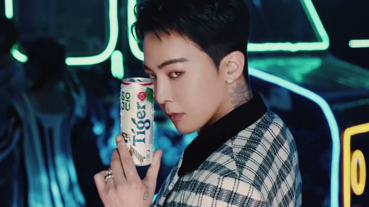 G-Dragon nabbed as global ambassador for Tiger Beer's new soju-infused ...