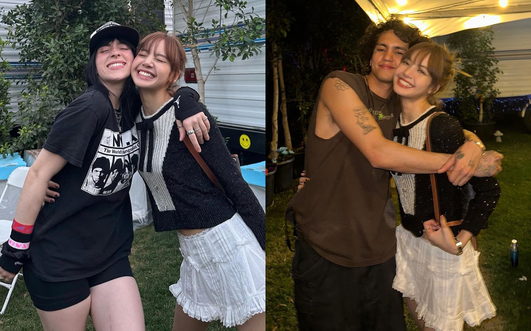 BLACKPINK's Lisa displays her friendship with Billie Eilish and Dominic ...