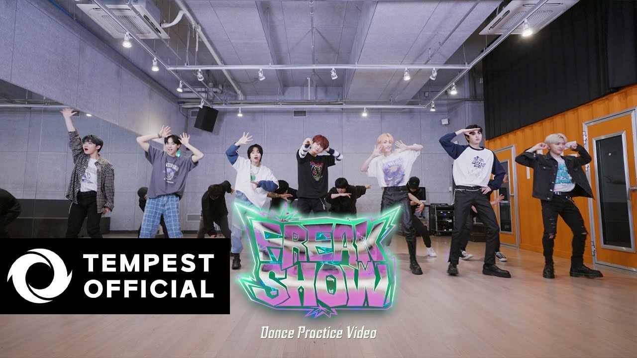 TEMPEST drop 'Freak Show' dance practice video | allkpop