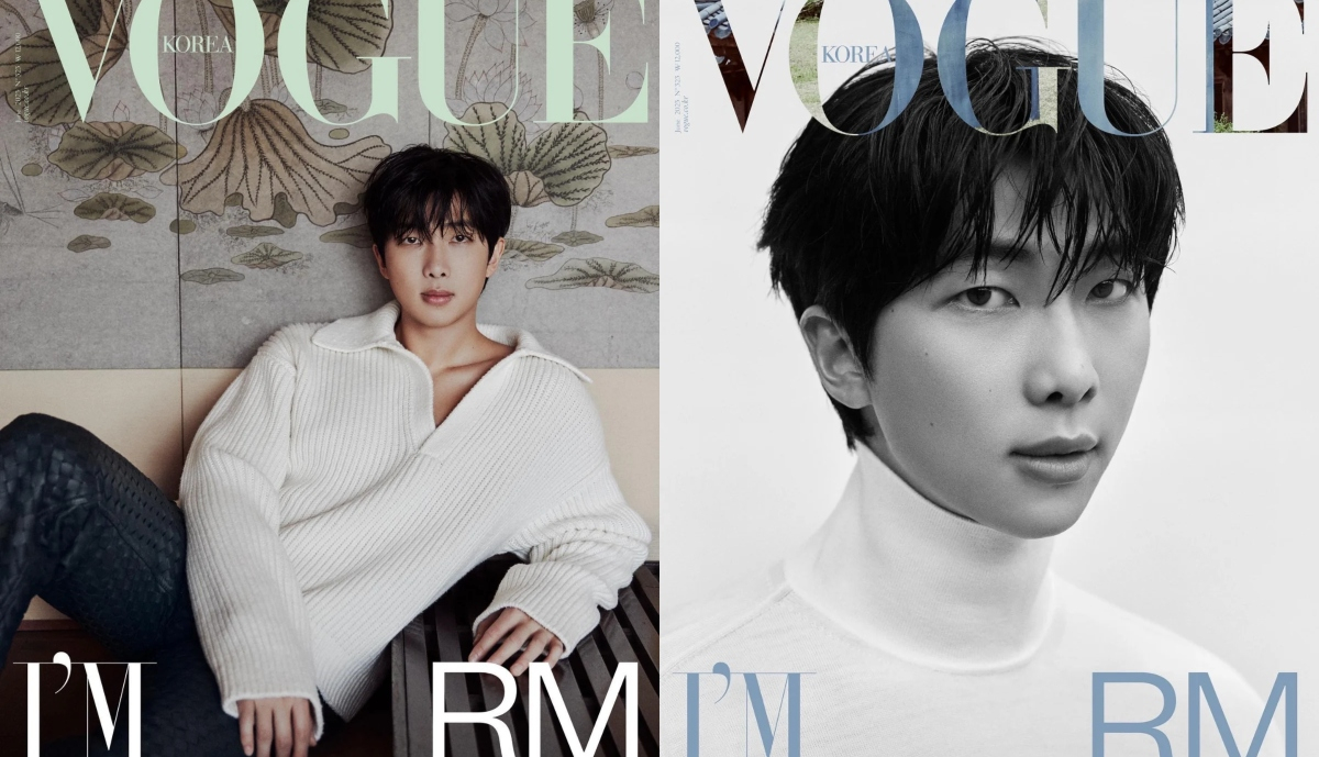 BTS's RM reveals his handsome visuals as he graces the cover of 'Vogue ...