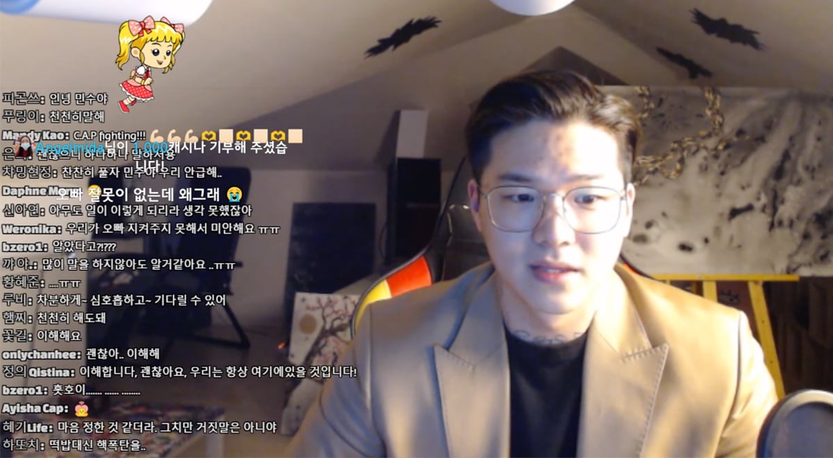 C.A.P goes live to explain his decision to leave TEEN TOP, states that ...