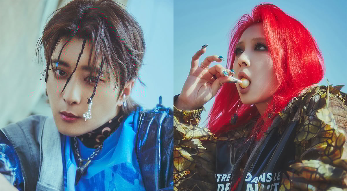 KARD roll out bold and sassy teaser images of J.seph & Jiwoo for 6th mini album 'ICKY' | allkpop