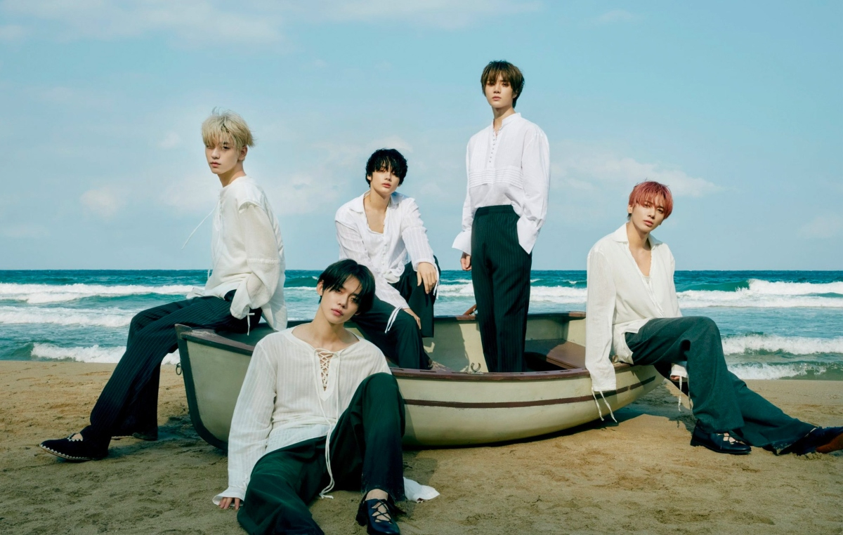 The TXT members capture the hearts of fans all around the world with ...