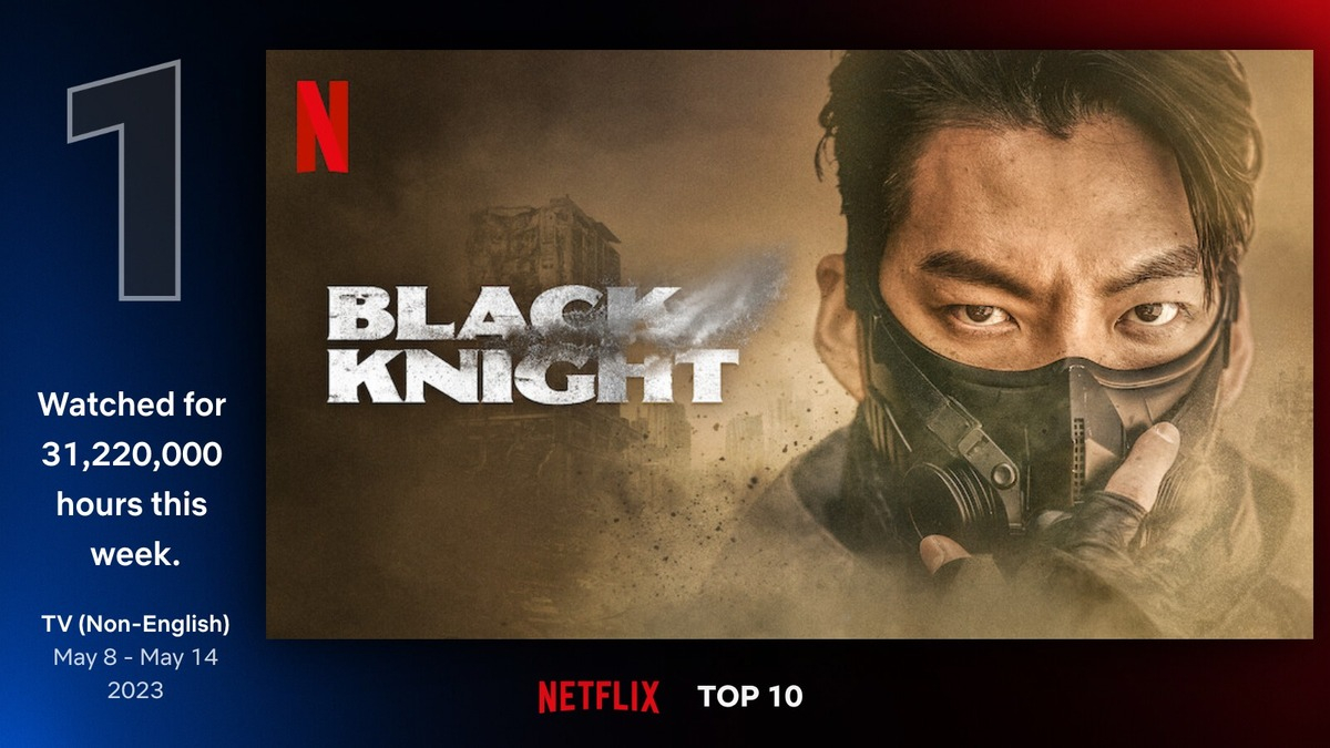 Netflix's 'Black Knight' tops the 'Global Top 10' category within 3 ...