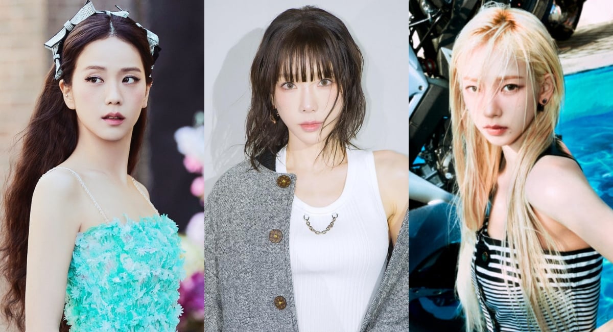 BLACKPINK's Jisoo, Girls' Generation's Taeyeon, and aespa's Karina top individual female K-Pop ...