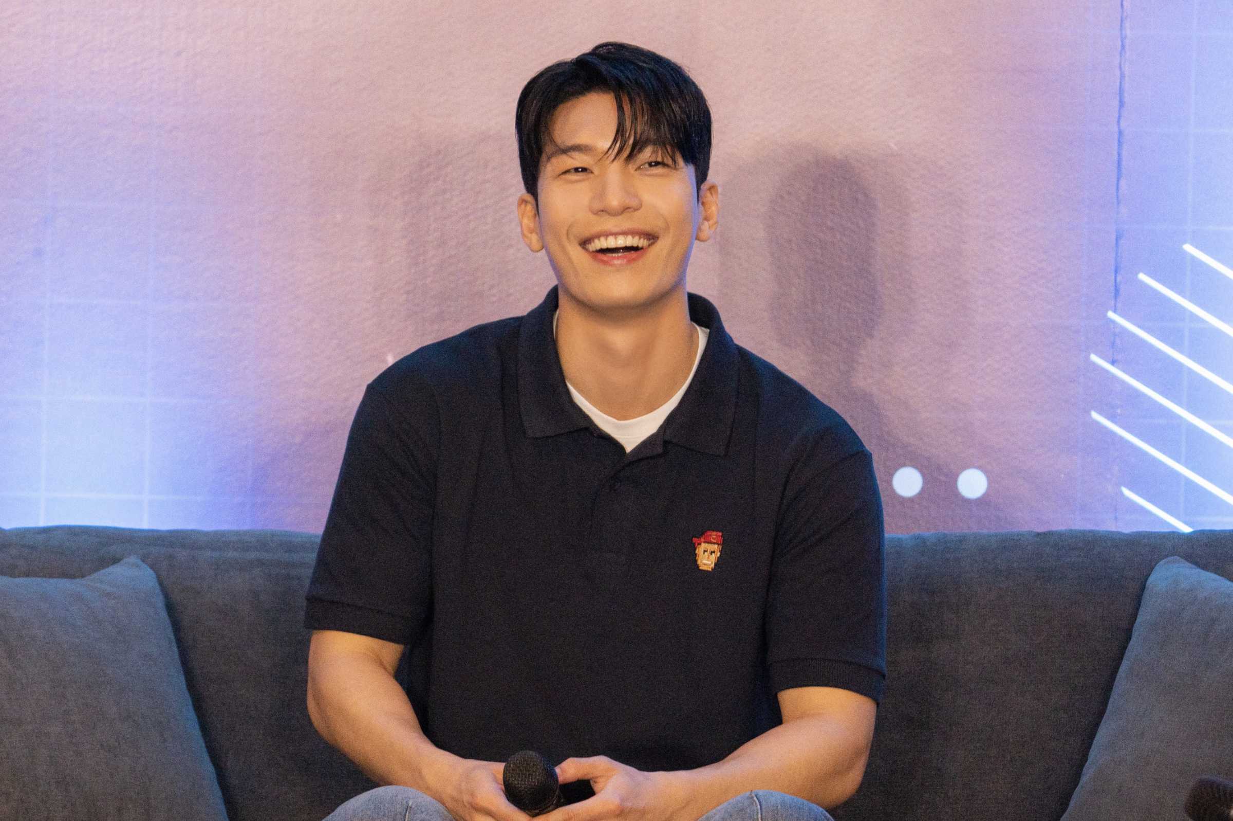 Actor Wi Ha Joon talks about his first-ever solo fan meeting, 'Squid ...