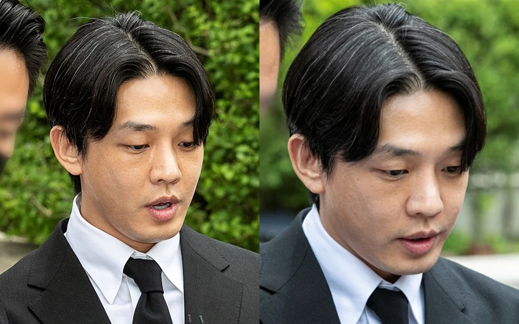 Yoo Ah In garners attention for looking aged with visible strands of ...