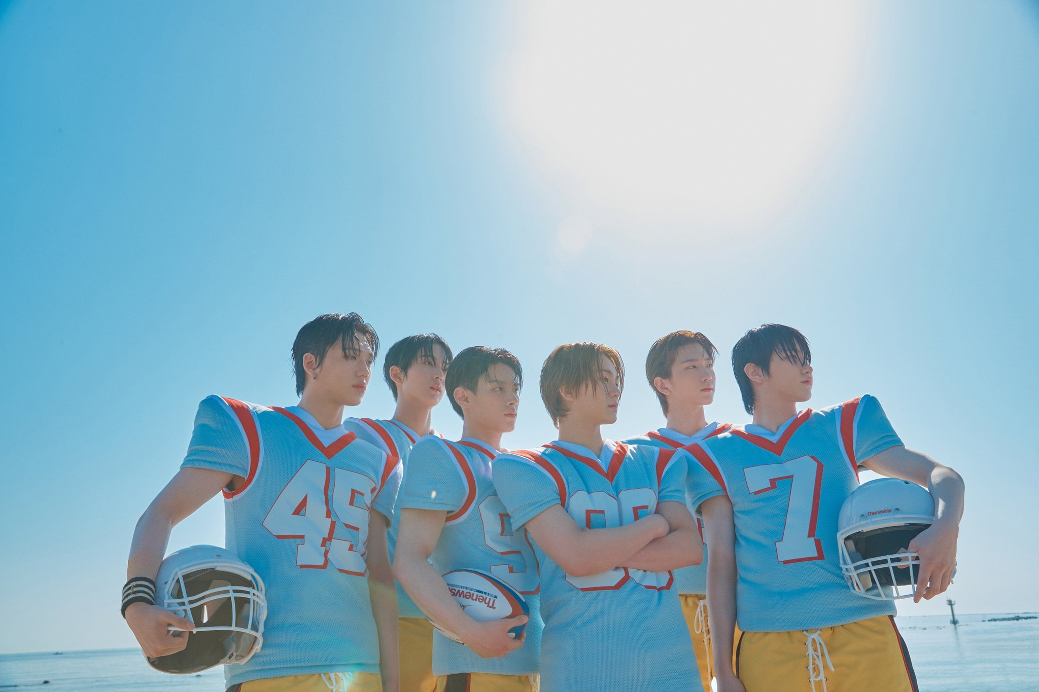 THE NEW SIX (TNX) members gear up for their June comeback | allkpop