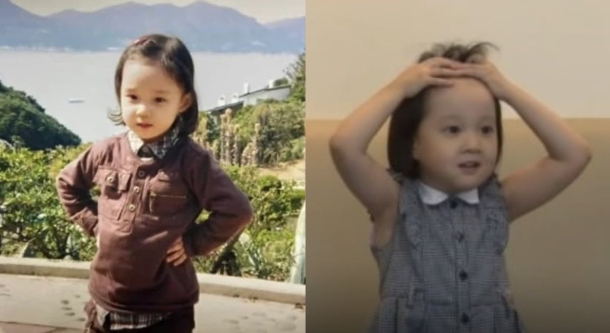 aespa member Winter's baby photo garners attention for resembling the child actress who starred ...