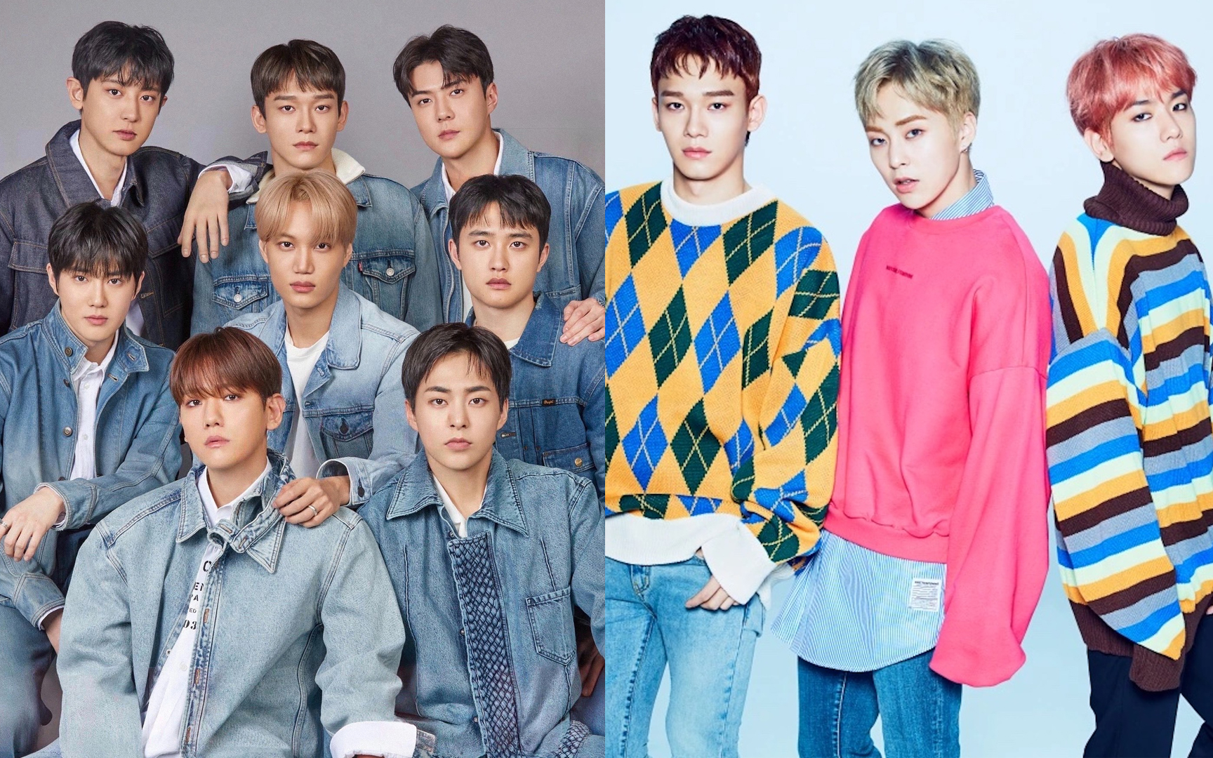 Netizens wonder how EXO's full comeback will work with Chen, Xiumin, and Baekhyun's contract ...