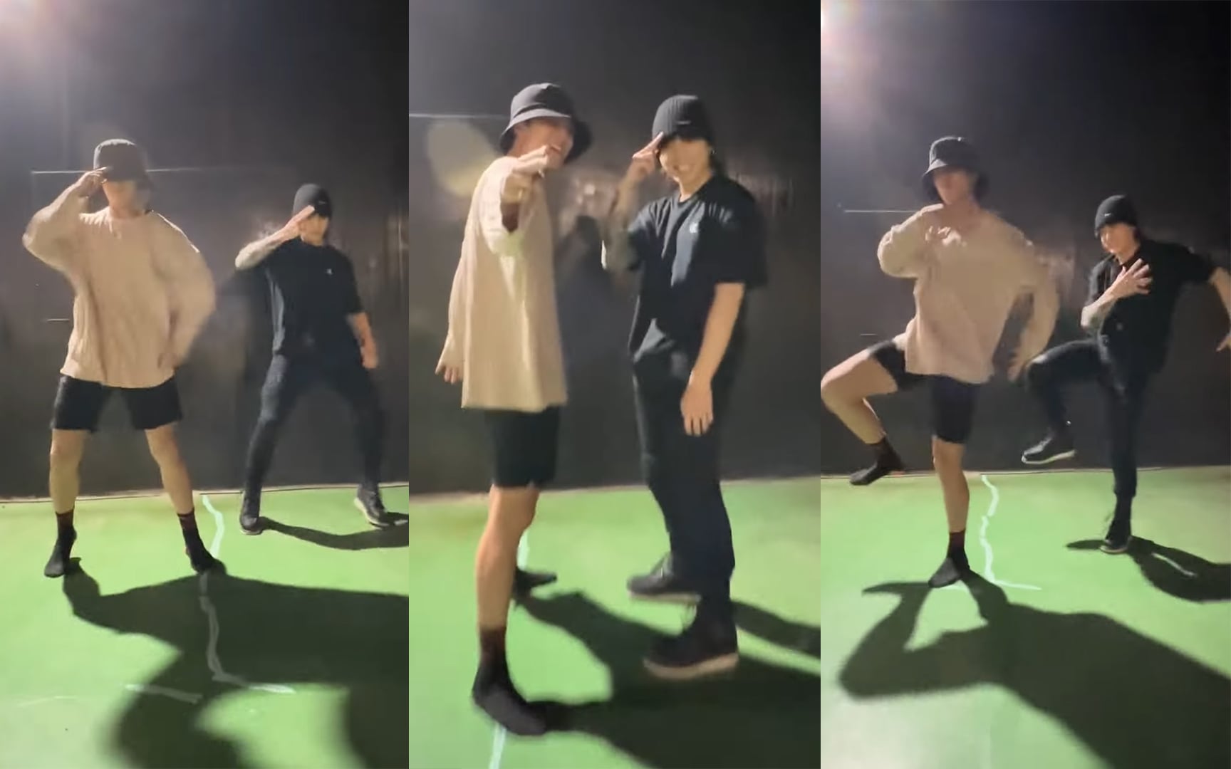 BTS's Jungkook finally takes part in Seventeen's "Super" challenge with Mingyu | allkpop