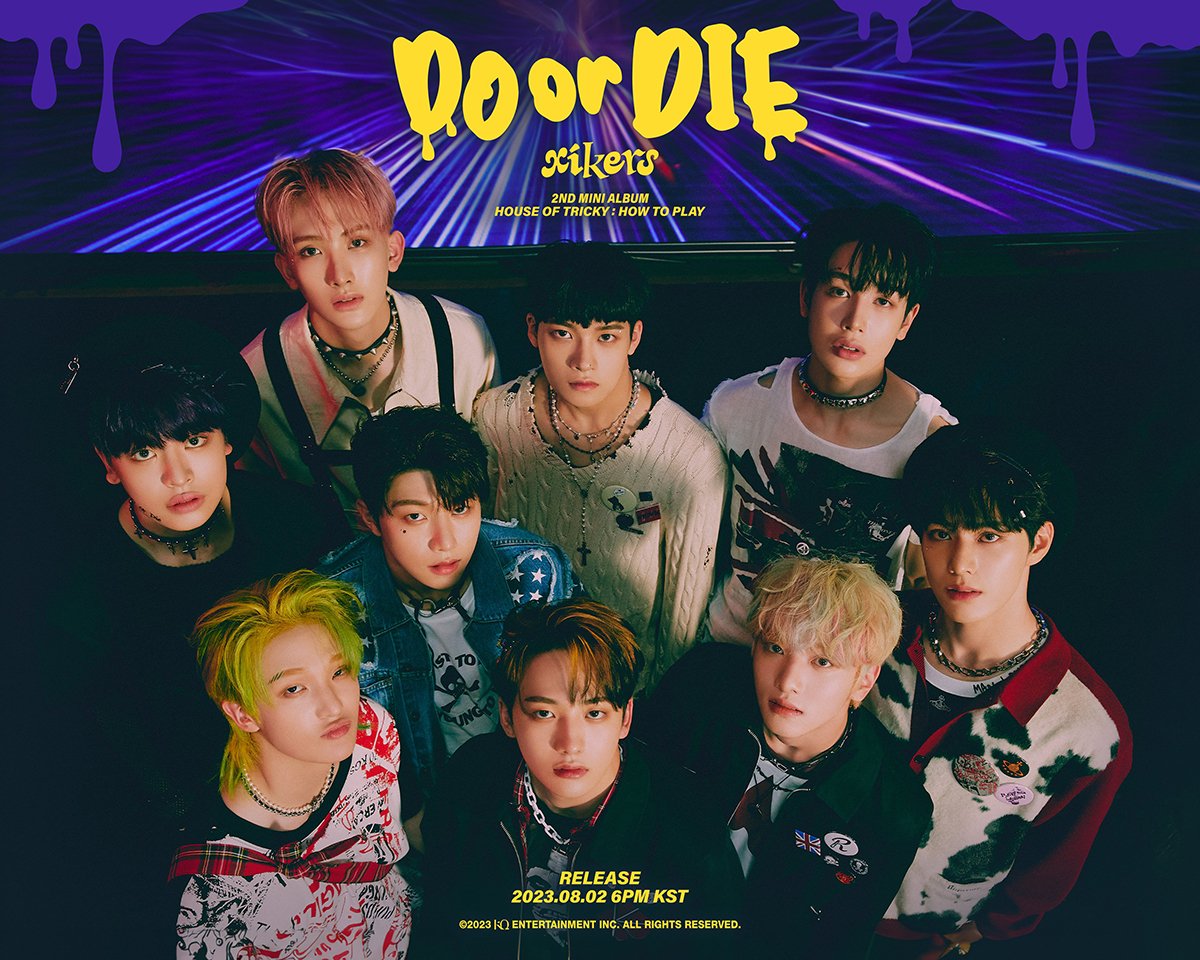 Xikers release title poster for 'Do or DIE' | allkpop