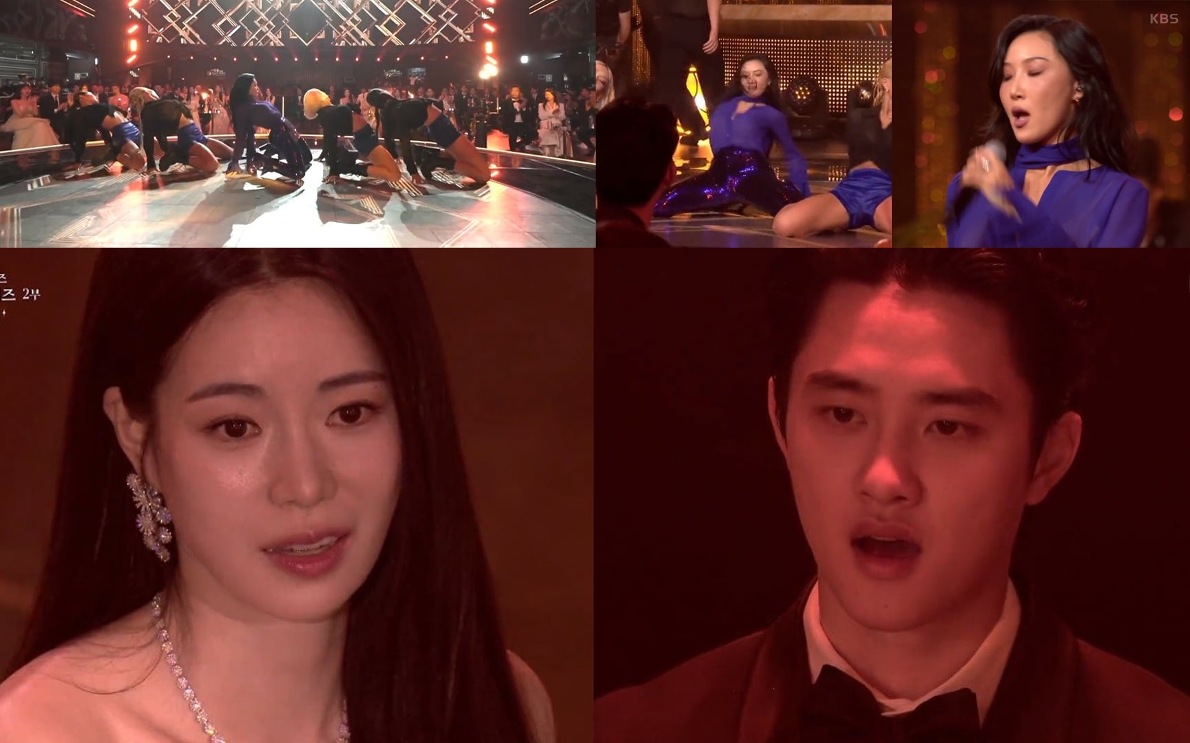 K-celebs are mesmerized by HwaSa's jaw-dropping performance at the '2nd ...