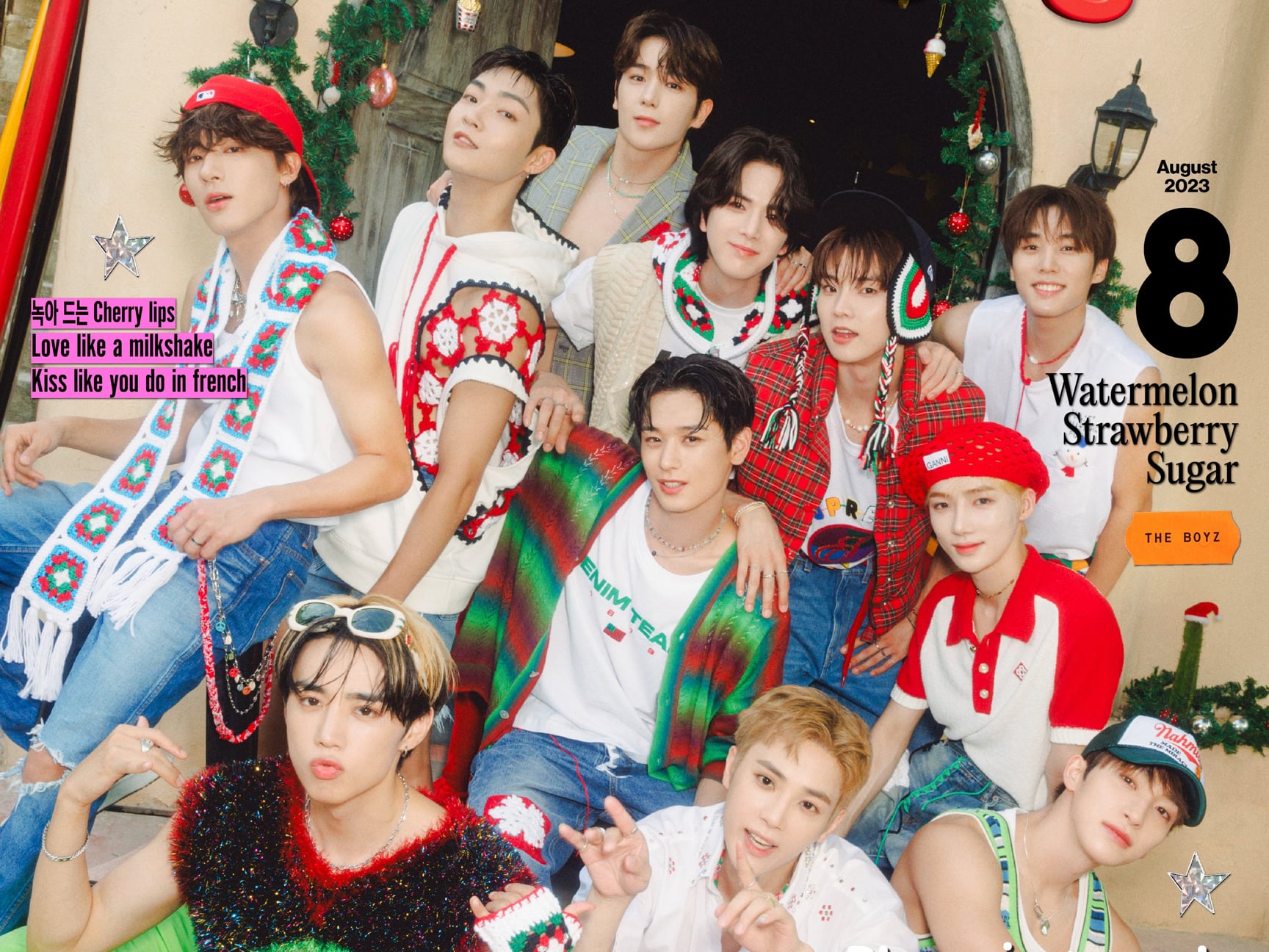 The Boyz land on the cover of 'Christmas in August' magazine in the ...