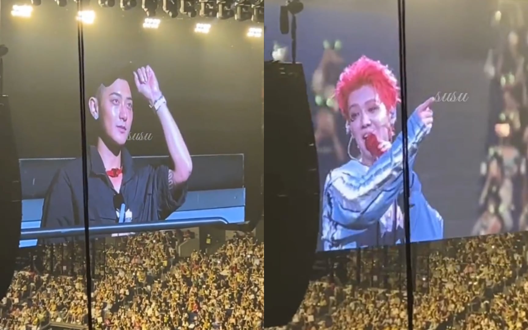 Former EXO members reunited: Tao spotted at Luhan's concert in Beijing ...