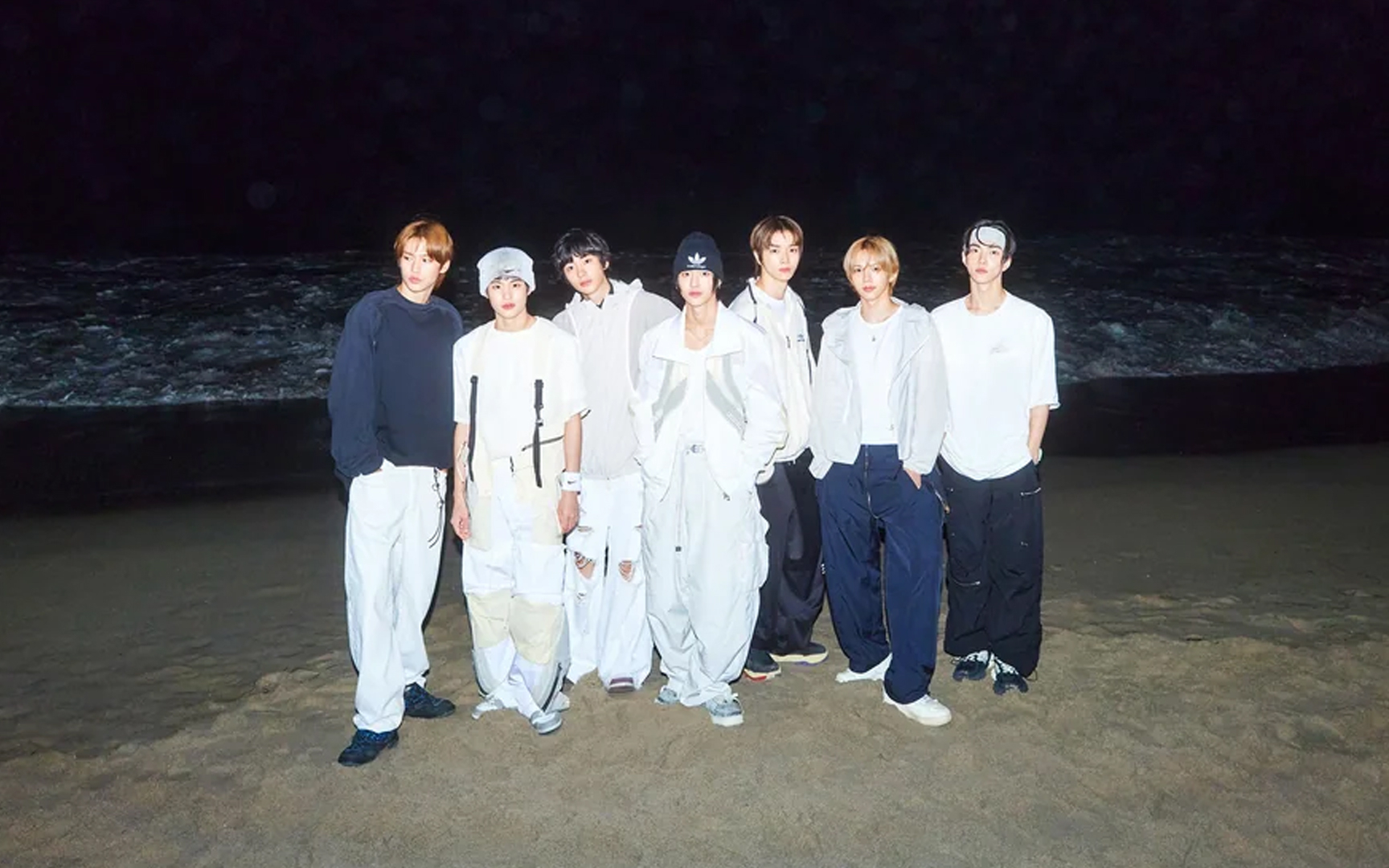 RIIZE explore the night seashore in the new teaser images for their 1st ...