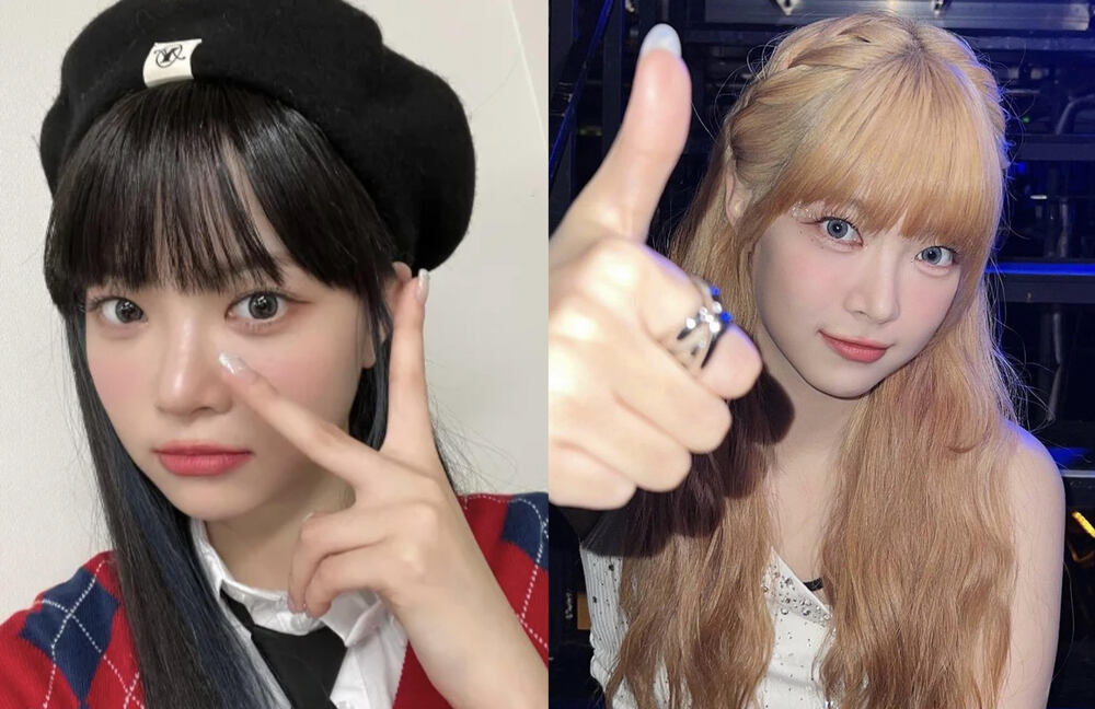 LE SSERAFIM's Hong Eunchae surprises fans with a blonde transformation ...