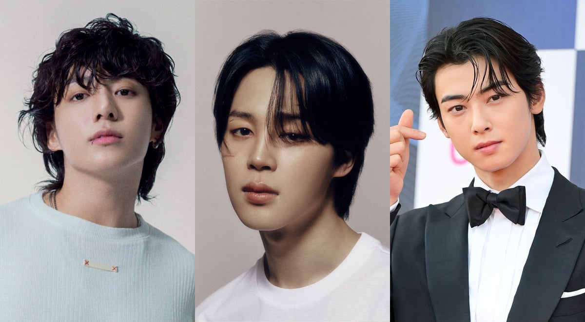 BTS's Jungkook, Jimin, & Cha Eun Woo top individual male K-Pop idol brand value rankings this ...
