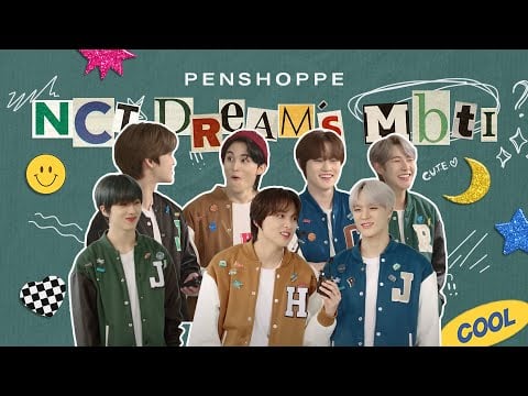 NCT Dream find out more about their MBTI with PENSHOPPE | allkpop
