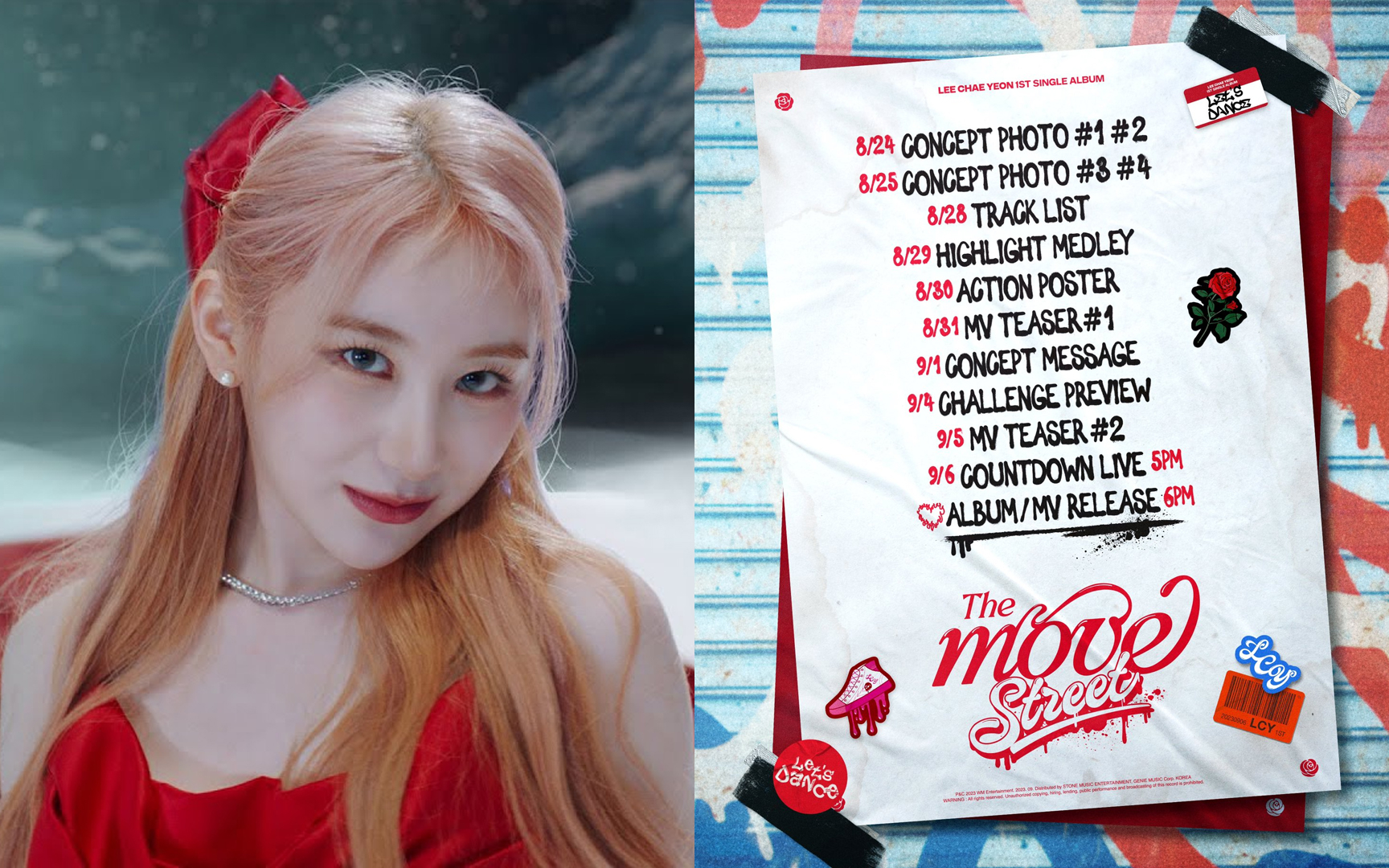 Lee Chae Yeon begins countdown to her comeback with 1st single album ...