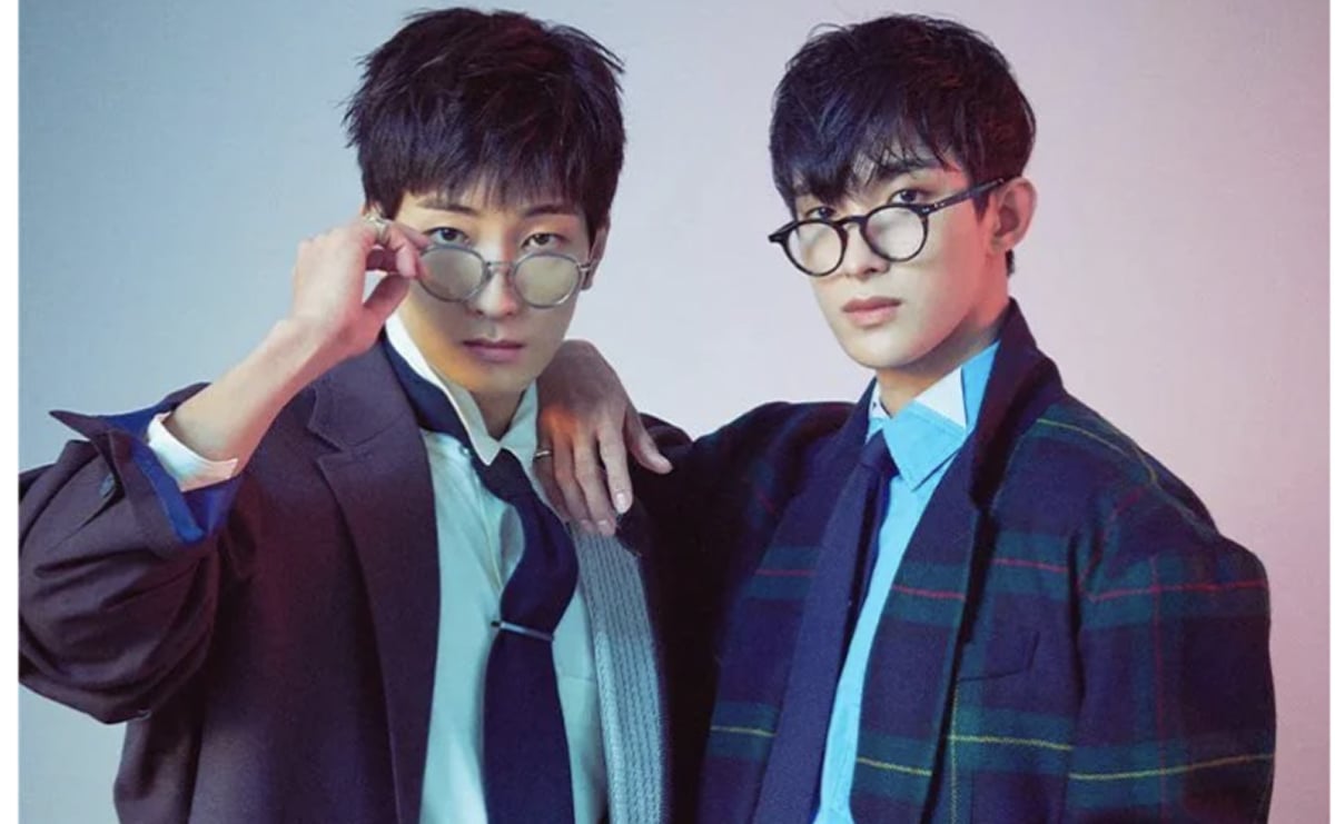 Dive into Seventeen's Wonwoo and DK's Striking Photoshoot for MEN's NON ...