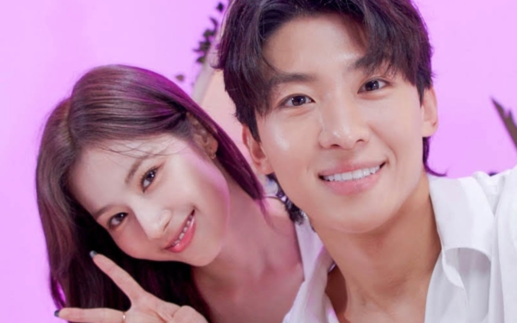 Netizens are loving the visual chemistry between Dex and TWICE's Sana ... Netizens are loving the visual chemistry between Dex and TWICE's Sana ...