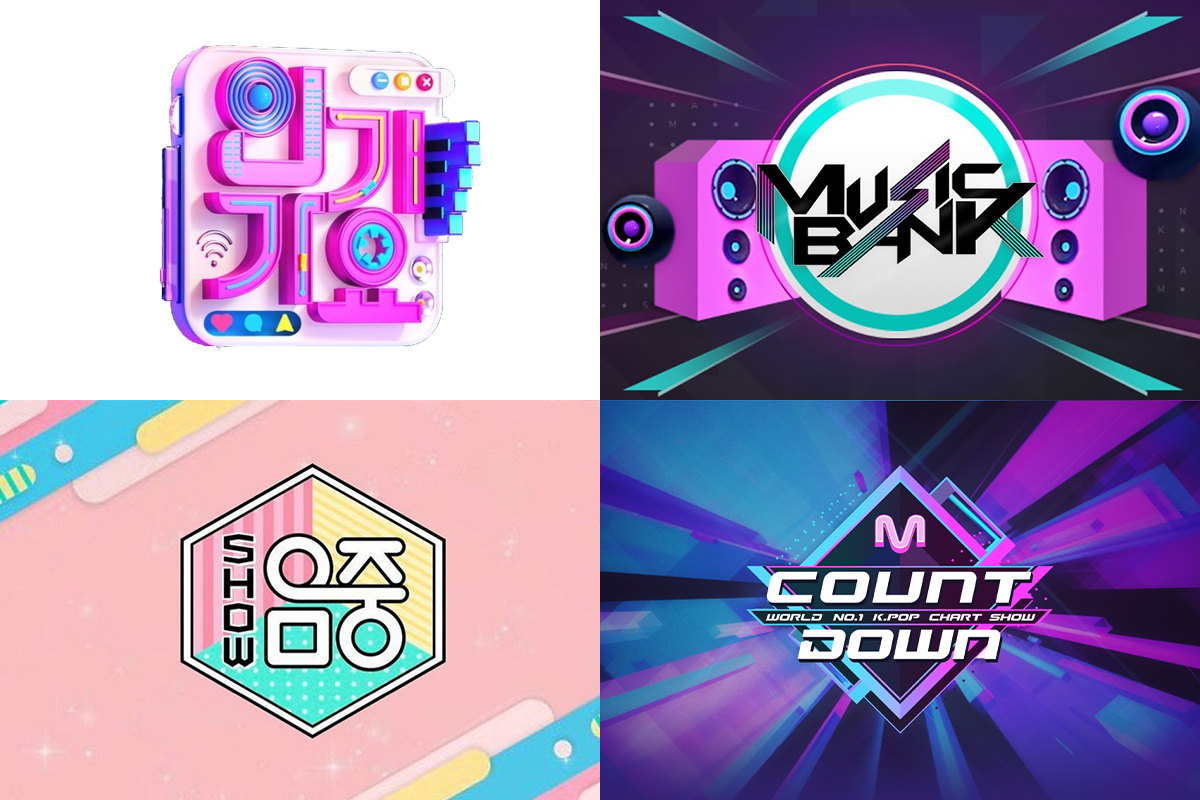 Music Shows Inkigayo, Music Bank, Show! Music Core, and M Countdown to ...