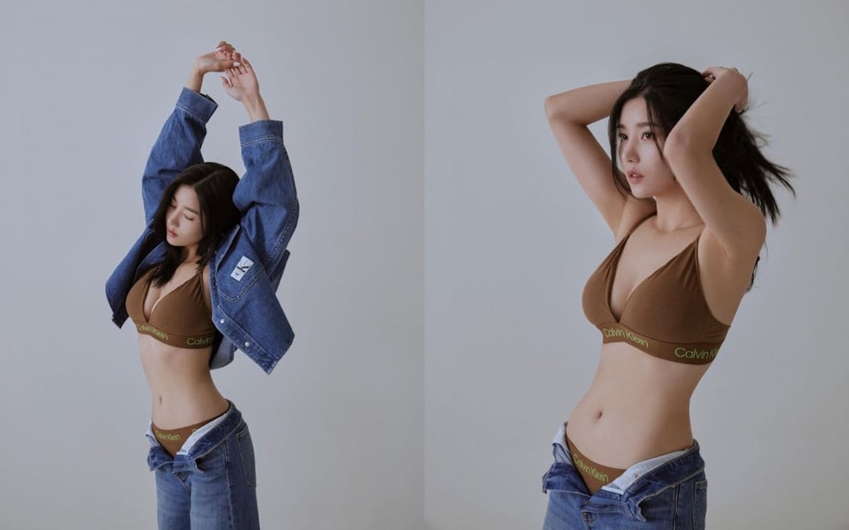 Kwon Eun Bi's 'Calvin Klein' photo shoot becomes a hot topic | allkpop