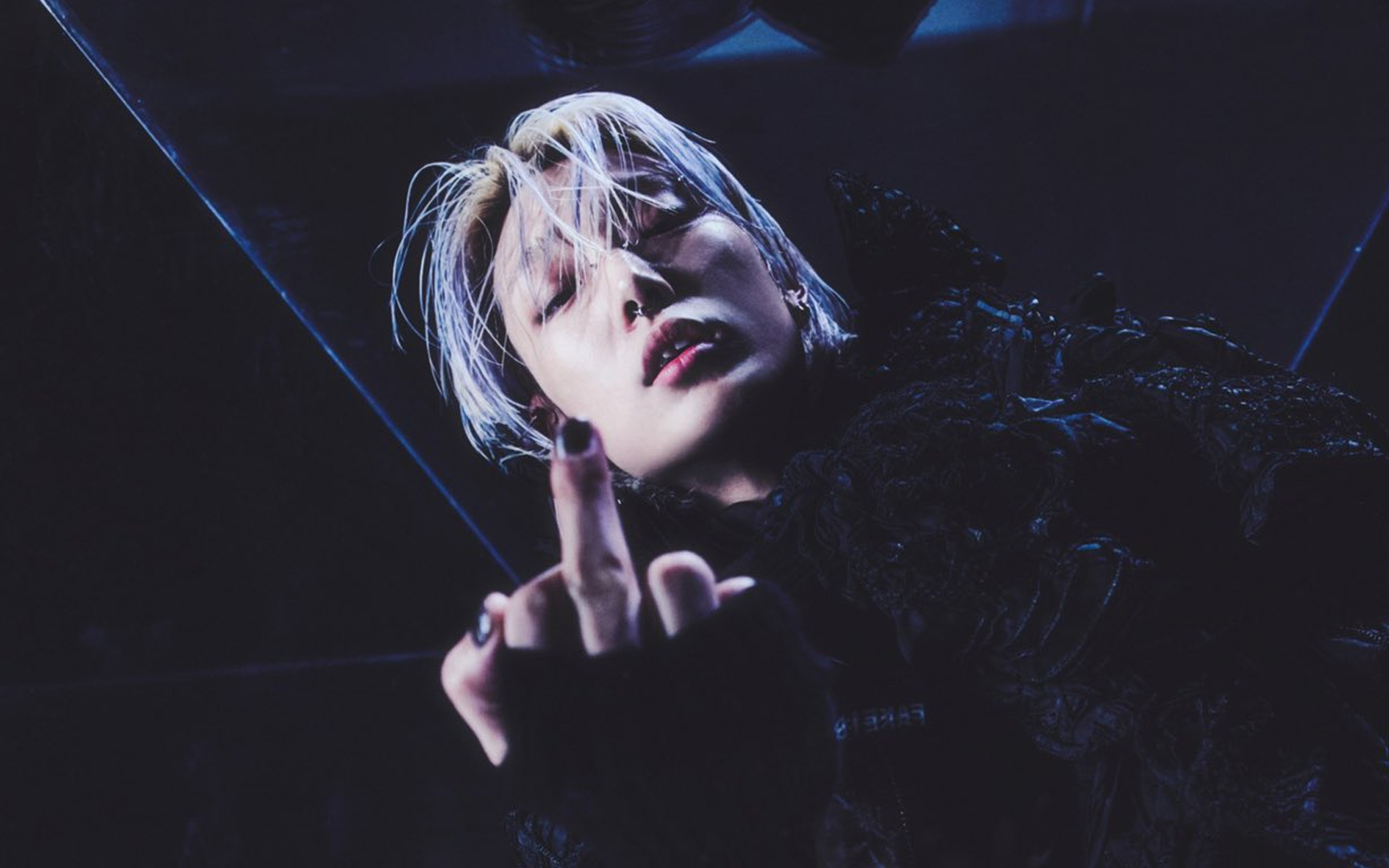 Bobby continues to make a bold statement with the middle finger in the new teaser photo for ...