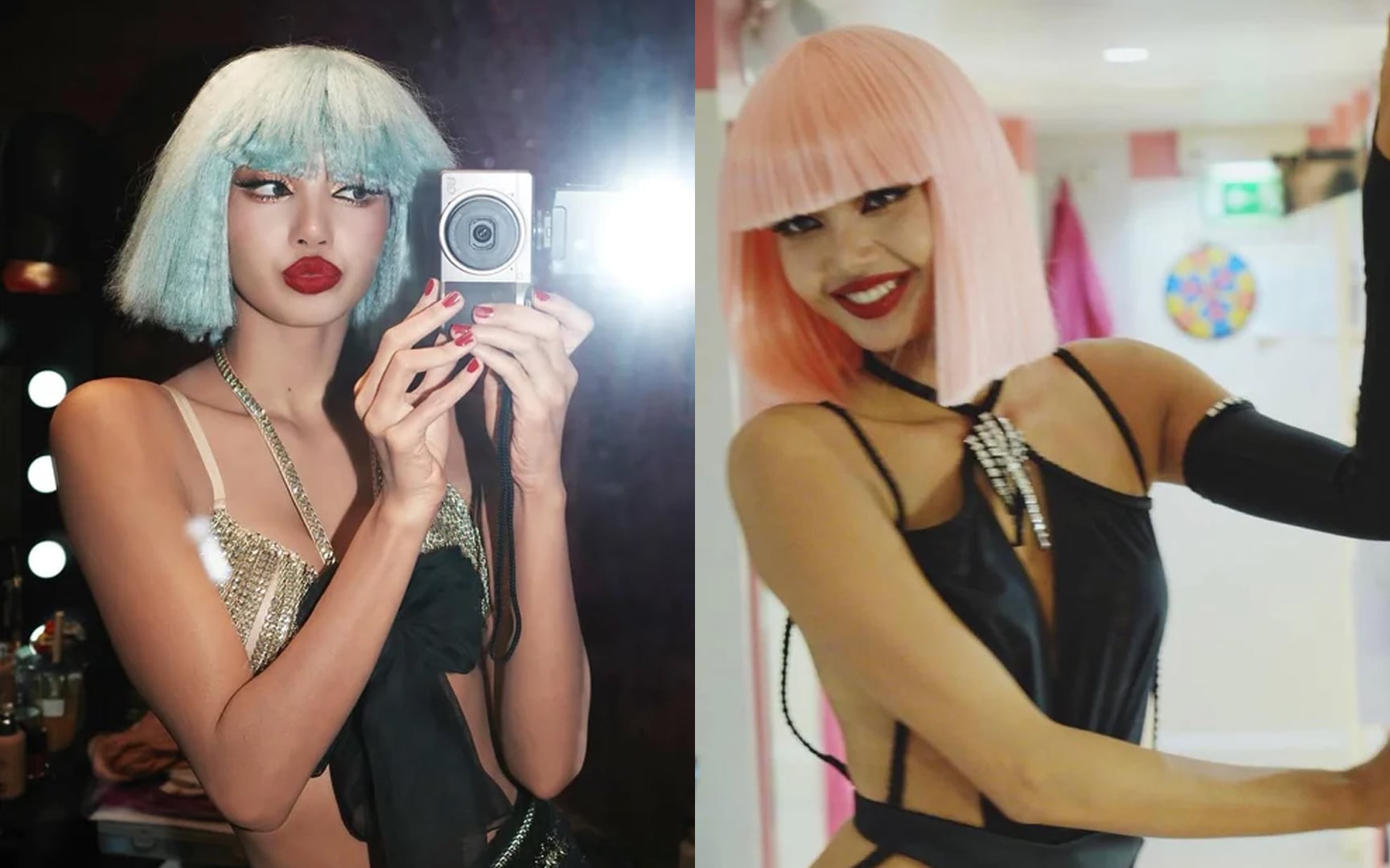 BLACKPINK's Lisa shares backstage photos from Crazy Horse | allkpop