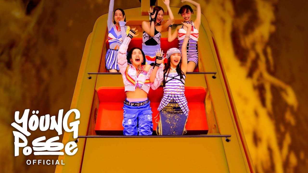 New DSP Media girl group YOUNG POSSE heat up 'MACARONI CHEESE' in debut ...