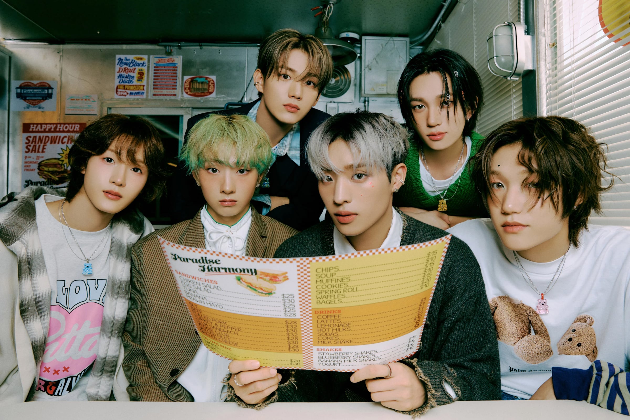 P1Harmony releases the first concept photos preparing to return with a ...