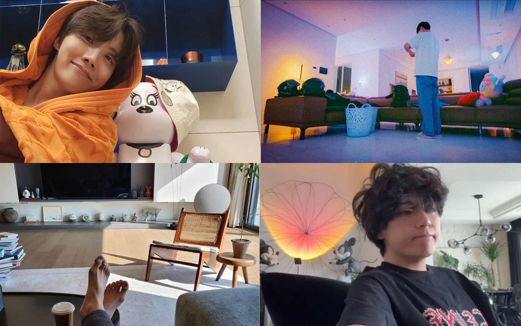 K-netizens discuss the connection between home decor and BTS members ...