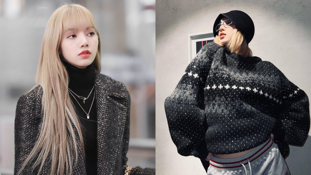 BLACKPINK's Lisa being a Style Queen: Her Gorgeous Winter Looks | allkpop
