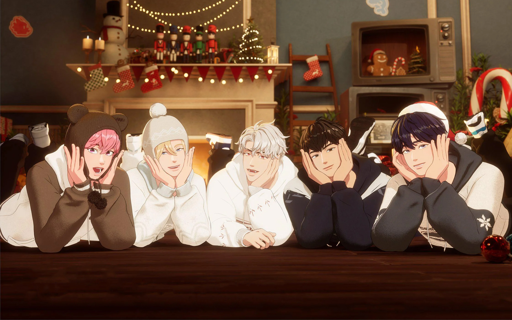 Virtual boy group PLAVE's song "Merry PLLIstmas" rises to 7th place on ...