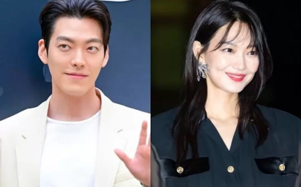 Actress Shin Min Ah shows her support for 8-year boyfriend Kim Woo Bin ...