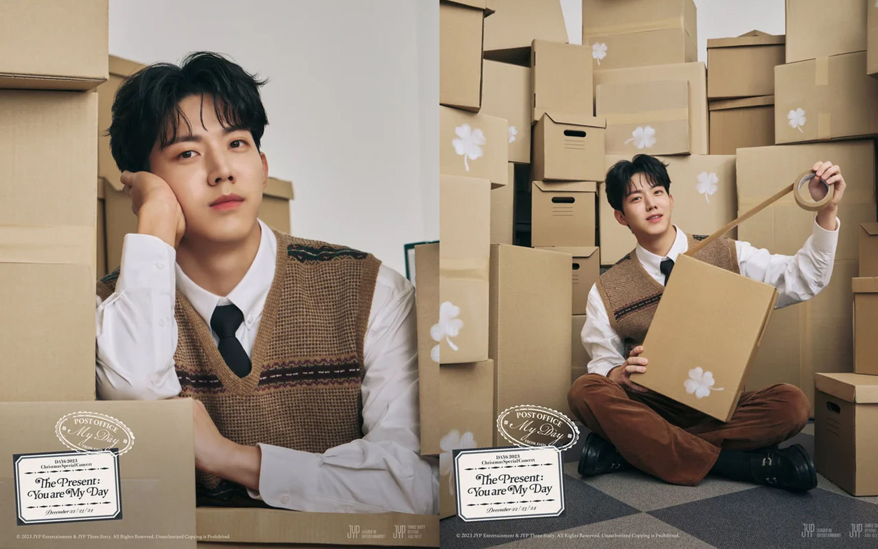 Dowoon packs presents for fans in the teaser photos for DAY6's ...