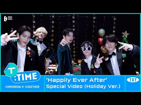 TXT delights fans with 'Happily Ever After' holiday special video | allkpop