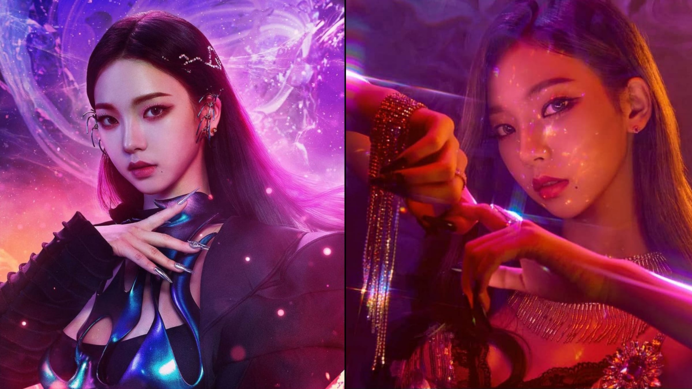 The Otherworldly Visuals of aespa's Karina: A dive into AI-like Elegance | allkpop