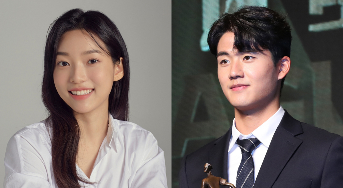 Former April member Yena & soccer player Seol Young Woo wrapped up in ...