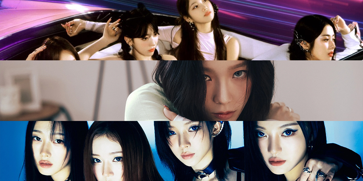 LE SSERAFIM, Taeyeon, and aespa top Instiz chart for the first week of January 2024 | allkpop