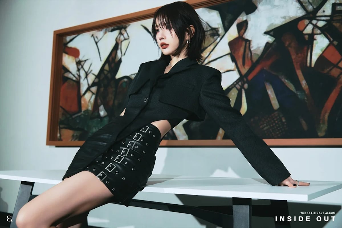 Cosmic Girls' Seola reveals chic look in black for 'INSIDE OUT' single ...