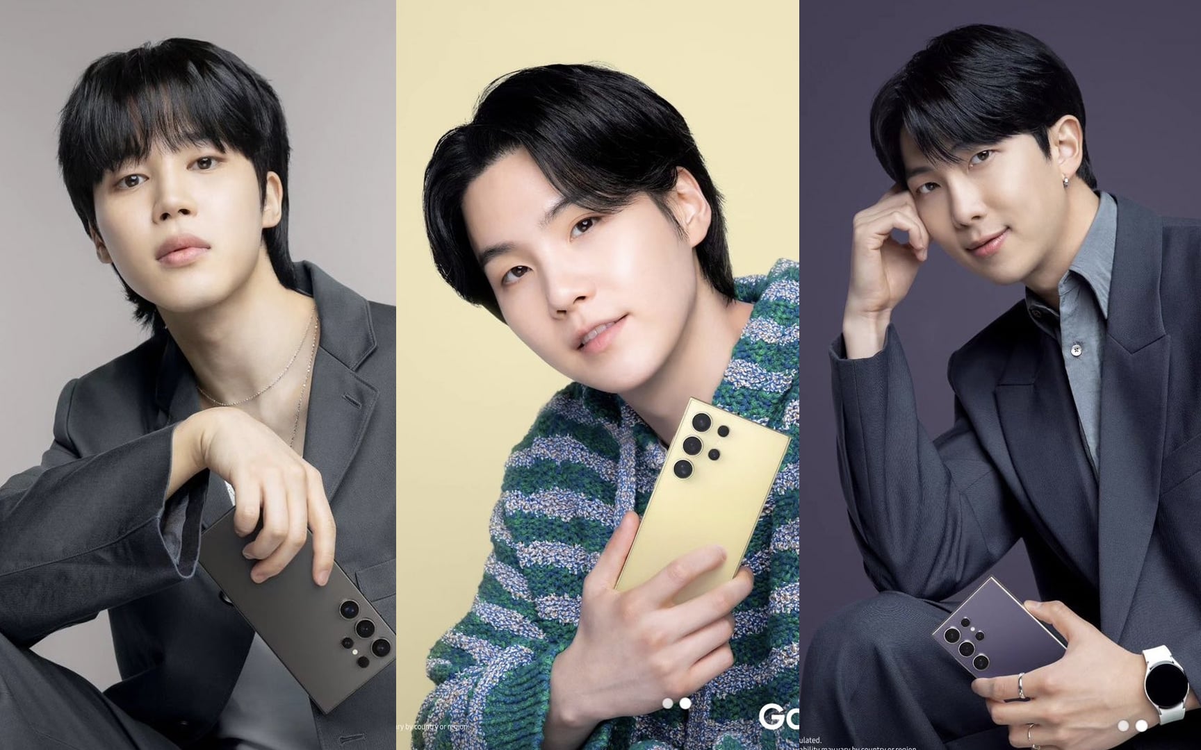 Samsung reveals stunning photoshoot with BTS members for the new Galaxy ...