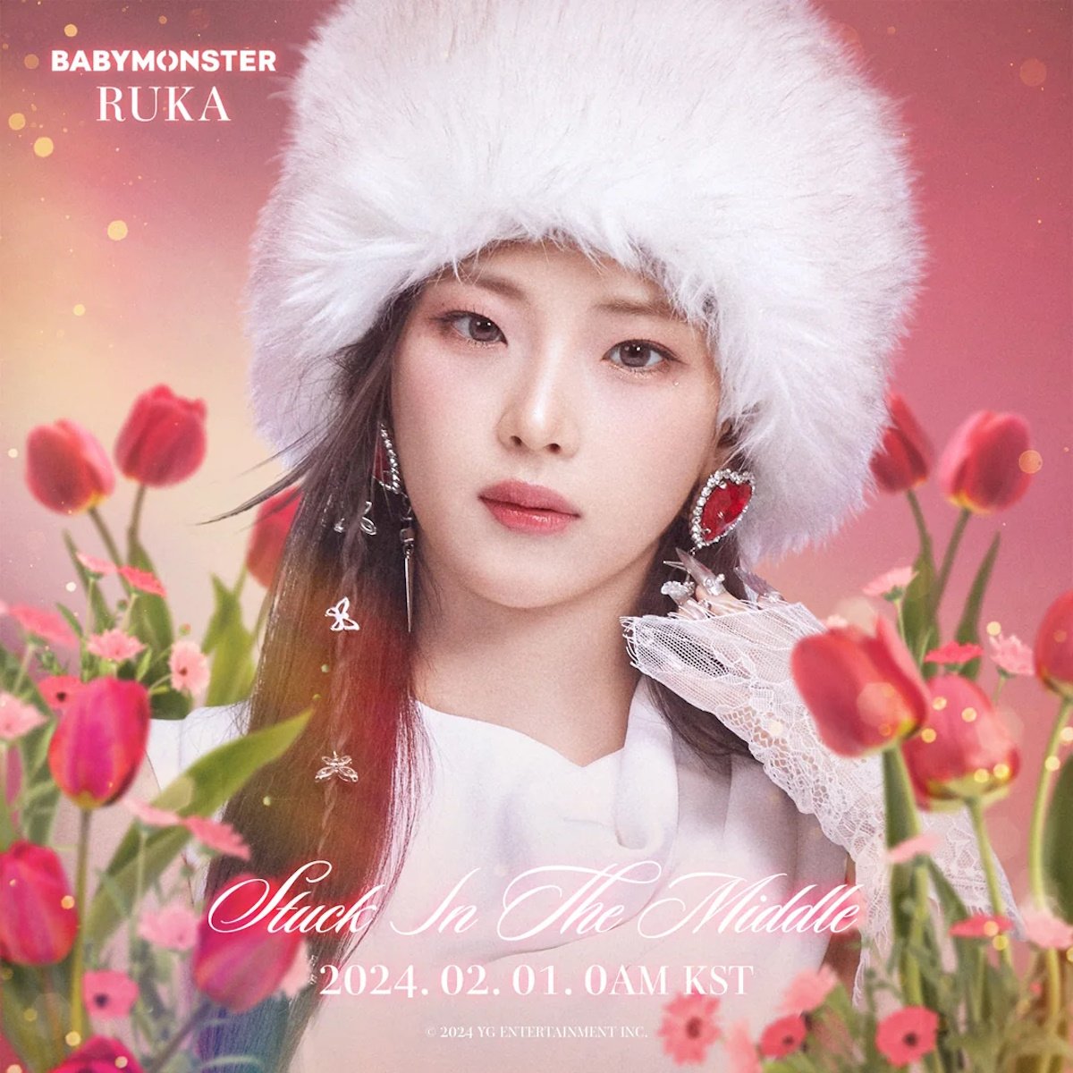 BABYMONSTER reveal fairy tale concept for 'Stuck in the Middle' feat. Ruka & Rami | allkpop