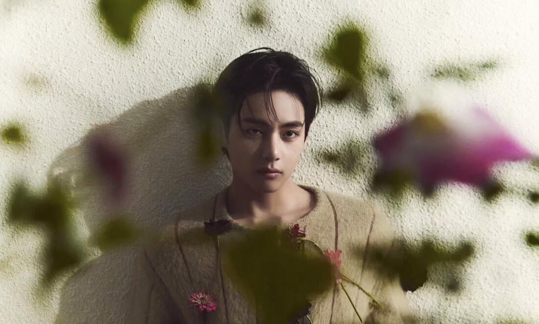 BTS V's latest spring-themed pictorial with 'W' Korea unveiled in ...